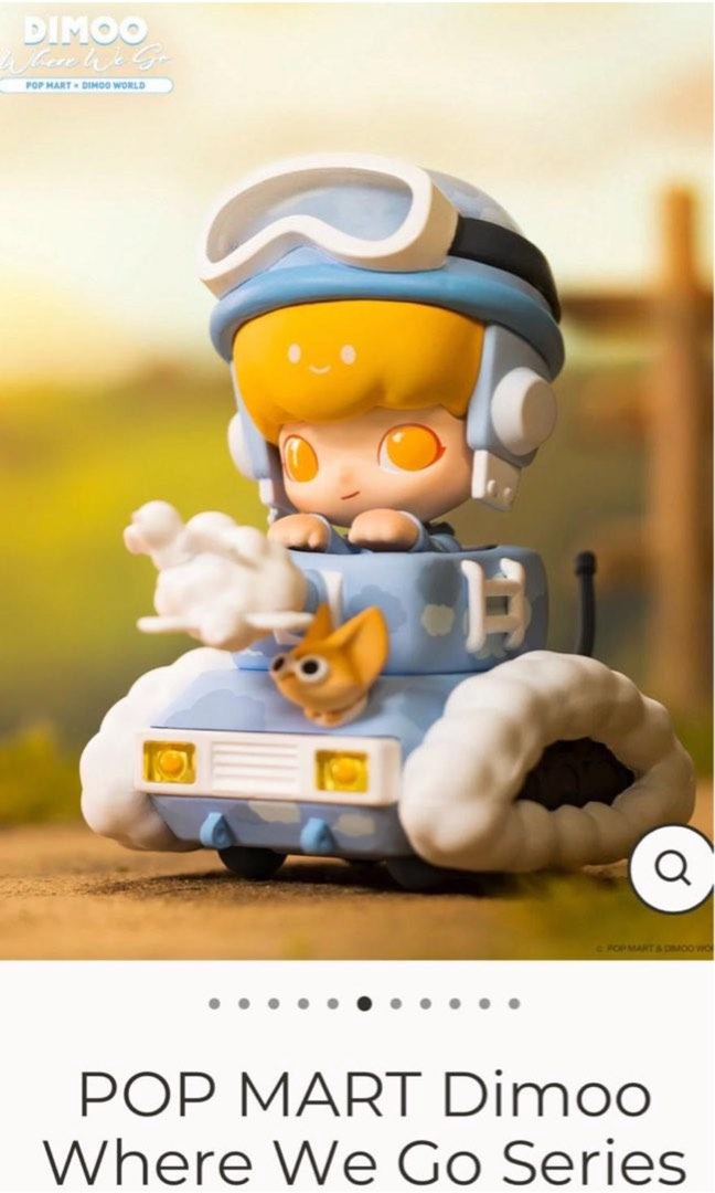 [POPMART] Dimoo Where We Go - Peace Maker, Hobbies & Toys, Toys & Games ...