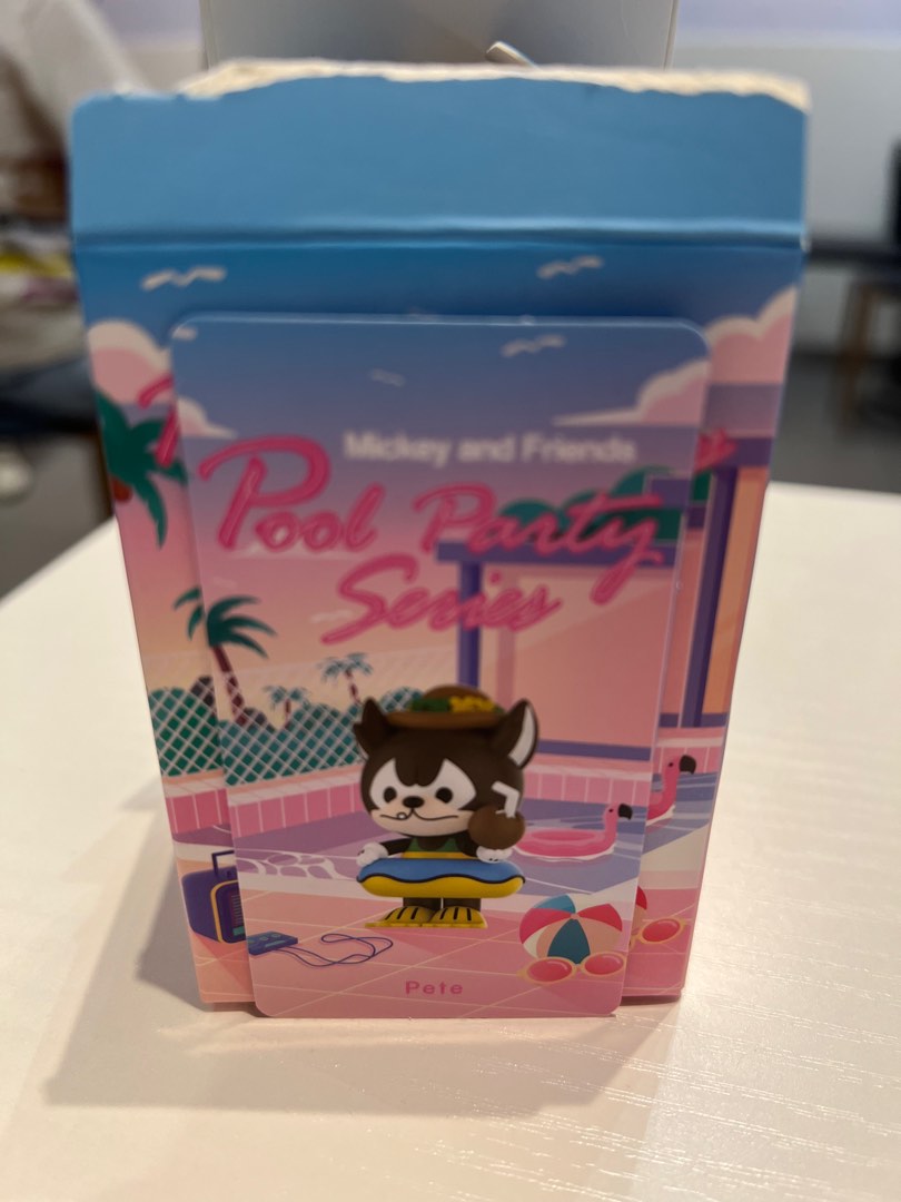Popmart Mickey and Friends Pool Party - Pete, Hobbies & Toys, Toys ...