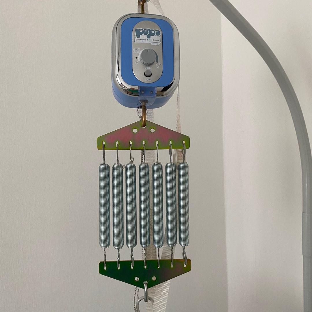 Popo Electronic Baby Cradle + My Dear Baby Spring Cot (Whole Set ...