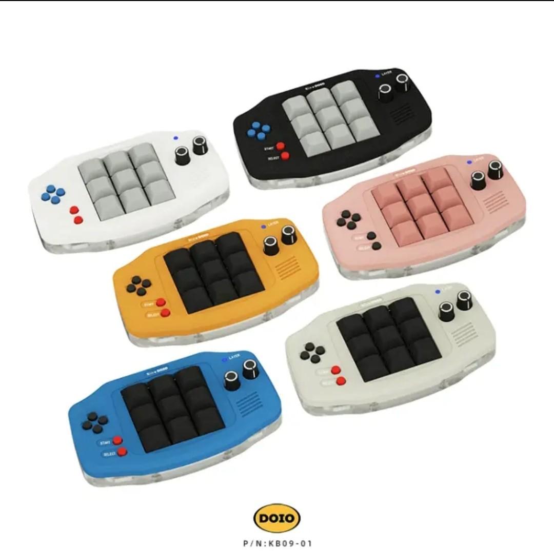 [DOIO KB09-01] GBA Aluminium Macropad Designer Keyboard (wired, type-c ...