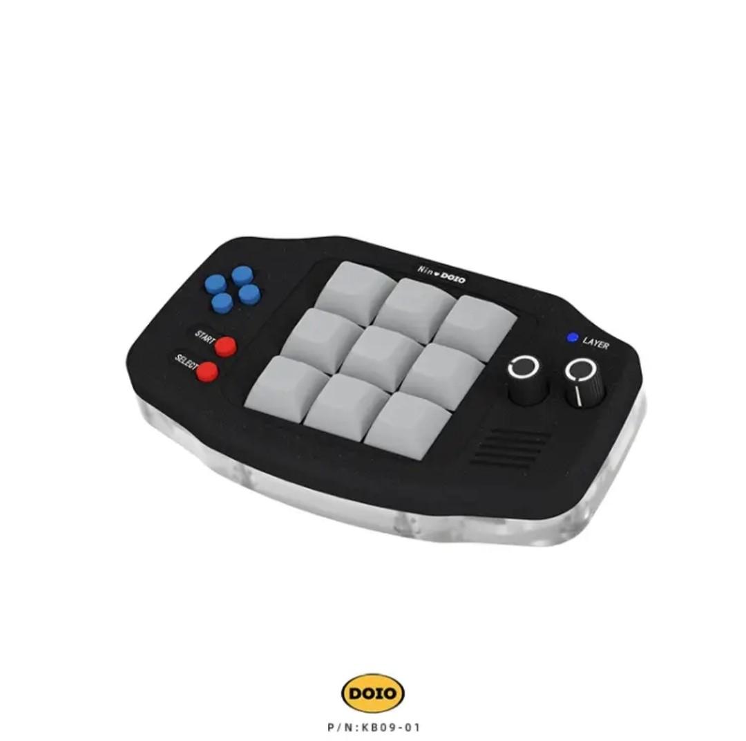 [DOIO KB09-01] GBA Aluminium Macropad Designer Keyboard (wired, type-c ...