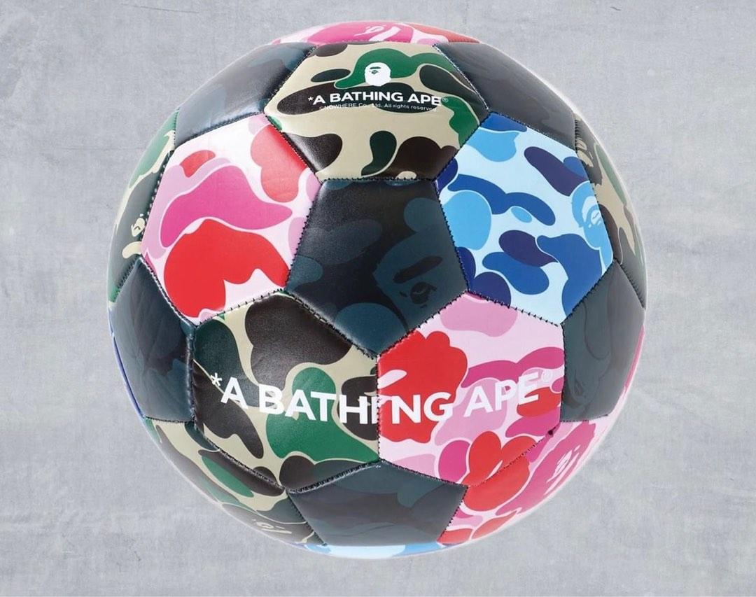 [Preorder]BAPE ABC Camo Soccer Ball, Sports Equipment, Other Sports ...
