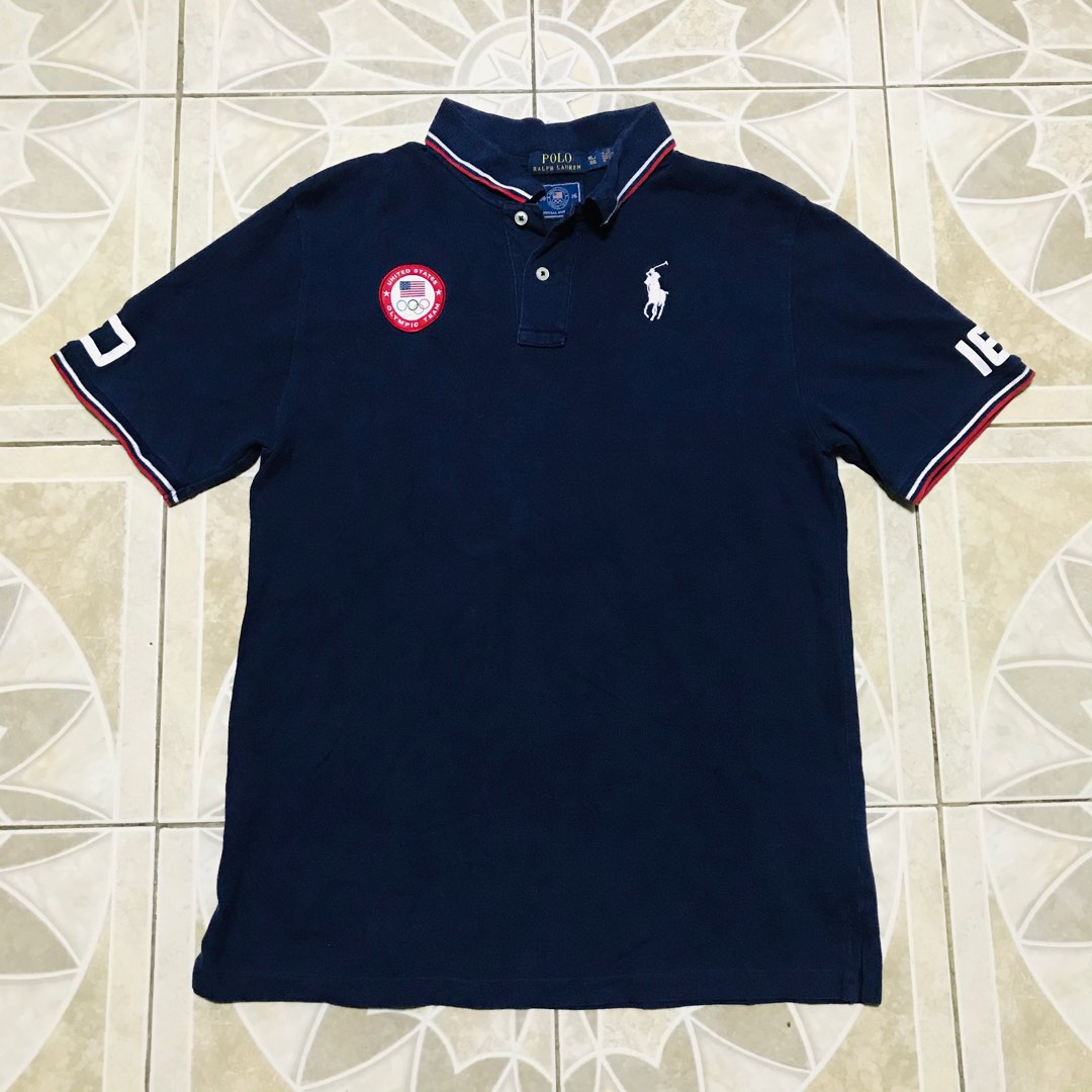 Ralph Lauren - Olympic Polo Shirt, Men's Fashion, Tops & Sets, Tshirts ...
