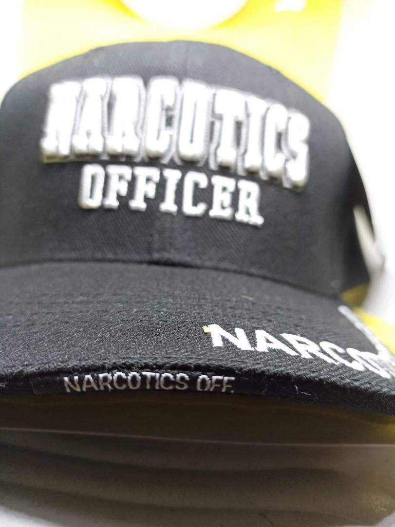 RAPDOM NARCOTICS OFFICER CAPS, Men's Fashion, Watches & Accessories ...