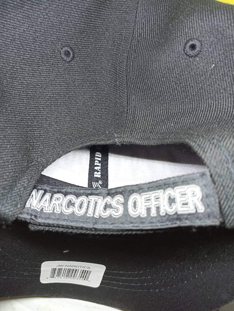 RAPDOM NARCOTICS OFFICER CAPS, Men's Fashion, Watches & Accessories ...