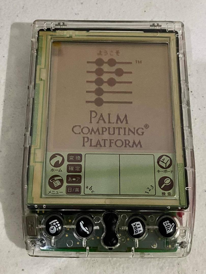 Rare Vintage Palm Computing Platform Retro Transparent, Computers ...