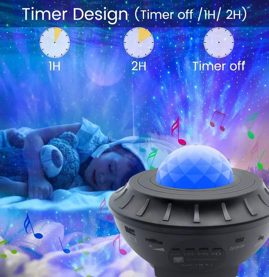 Remote Control Star Light Projector Skylight for Bedroom Ceiling RGB ...