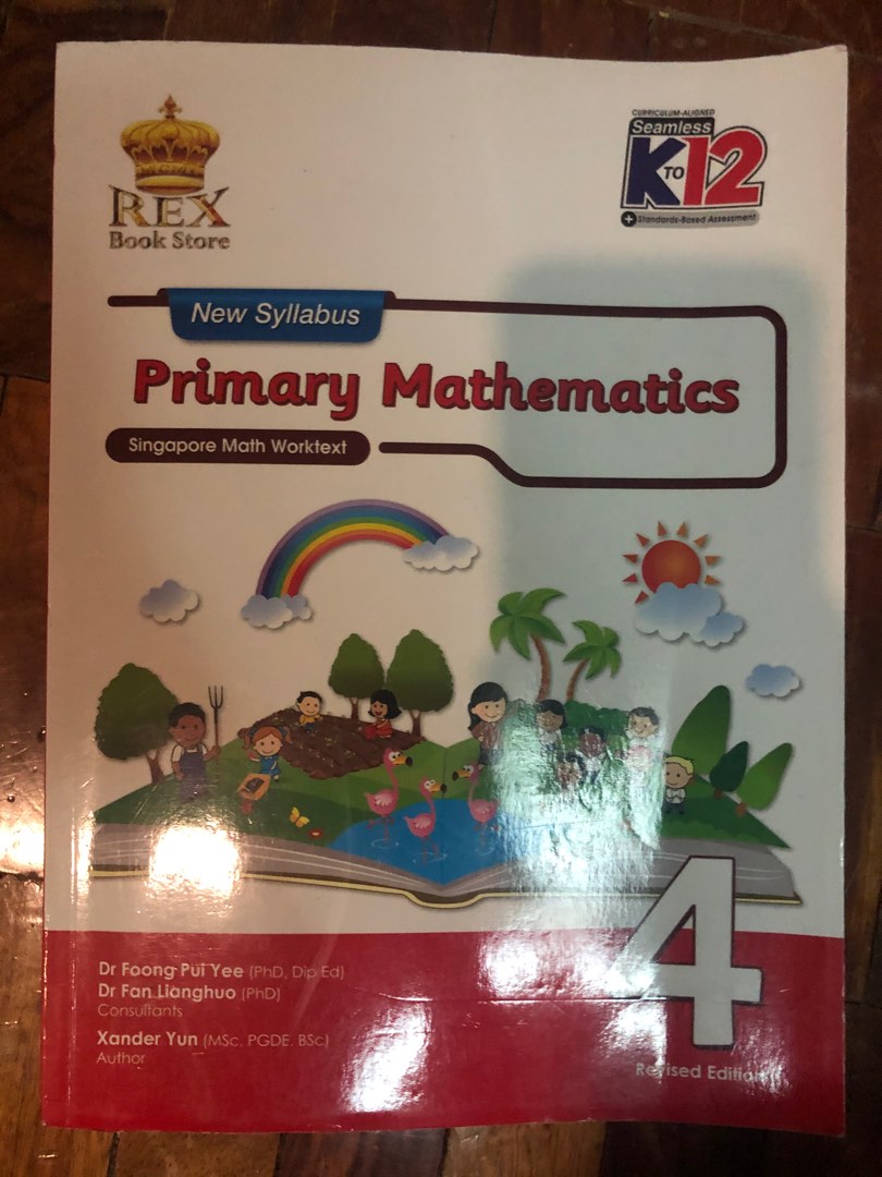 REx primary mathematics 4, Hobbies & Toys, Books & Magazines, Textbooks ...