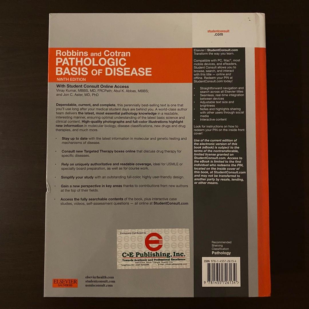 Robbins and Cotran, Pathologic Basis of Disease 9th Edition, Hobbies ...