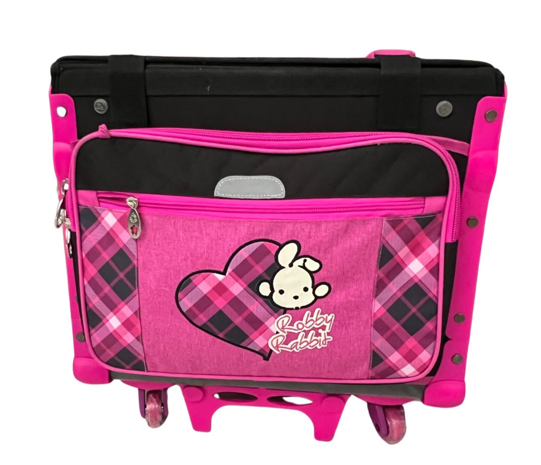 ROBBY RABBIT TROLLEY PLAID HEART, Babies & Kids, Babies & Kids Fashion ...