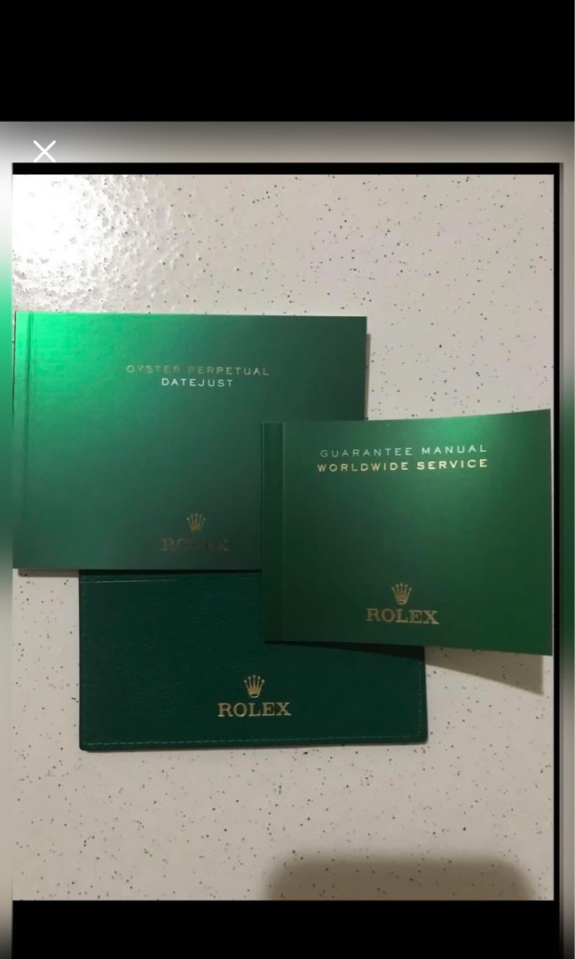 Rolex Milgauss booklet set, Luxury, Watches on Carousell