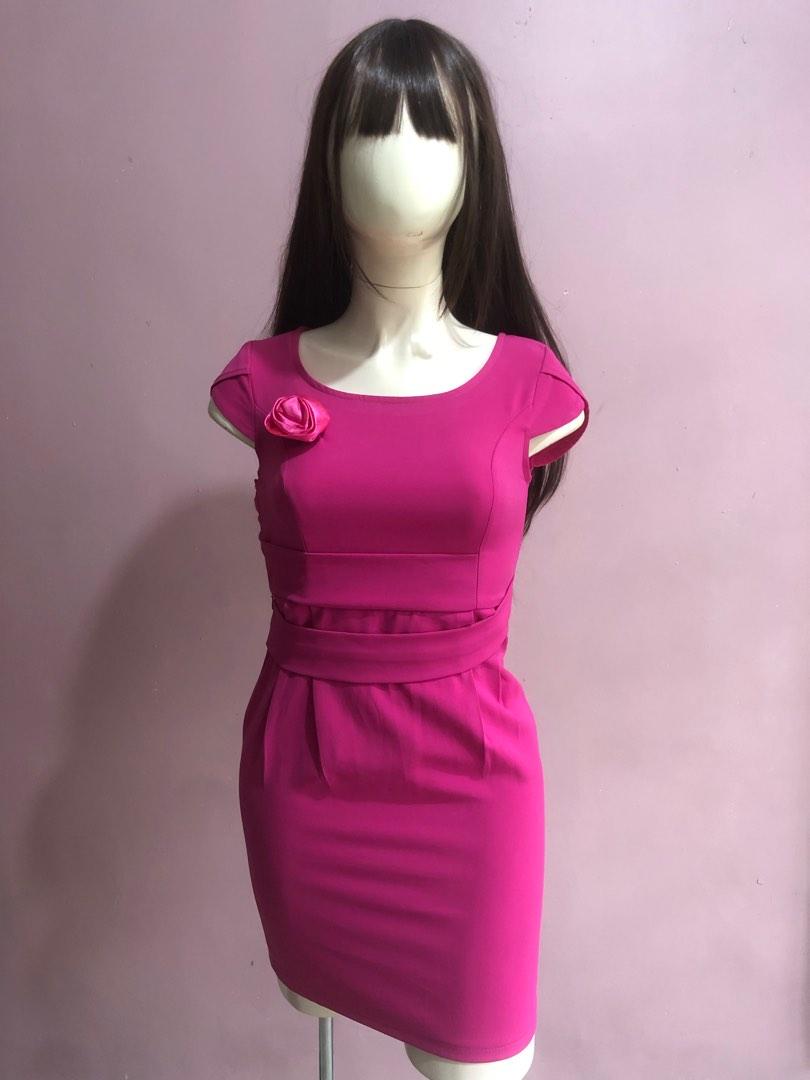 Rose pink dress, Women's Fashion, Dresses & Sets, Dresses on Carousell