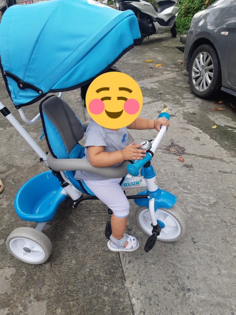 RUX 3in1 bike with hood, Babies & Kids, Going Out, Other Babies Going Out Needs on Carousell