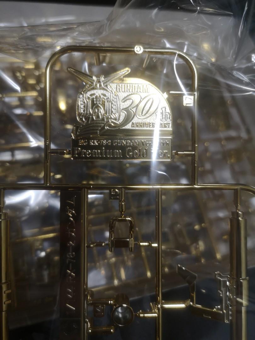 RX-78-2 Gundam Premium Gold HG Ver.G30th mobile suit Gundam High Grade ...