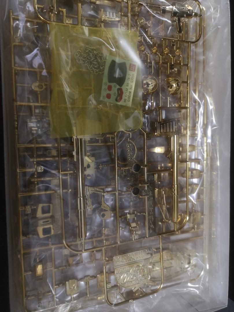 RX-78-2 Gundam Premium Gold HG Ver.G30th mobile suit Gundam High Grade ...