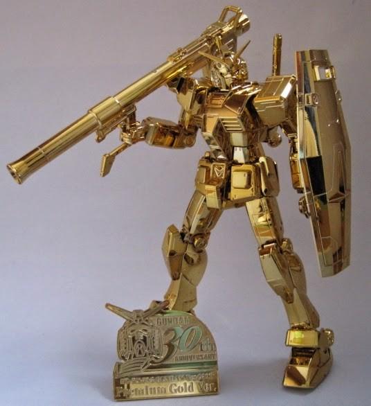 RX-78-2 Gundam Premium Gold HG Ver.G30th mobile suit Gundam High Grade ...
