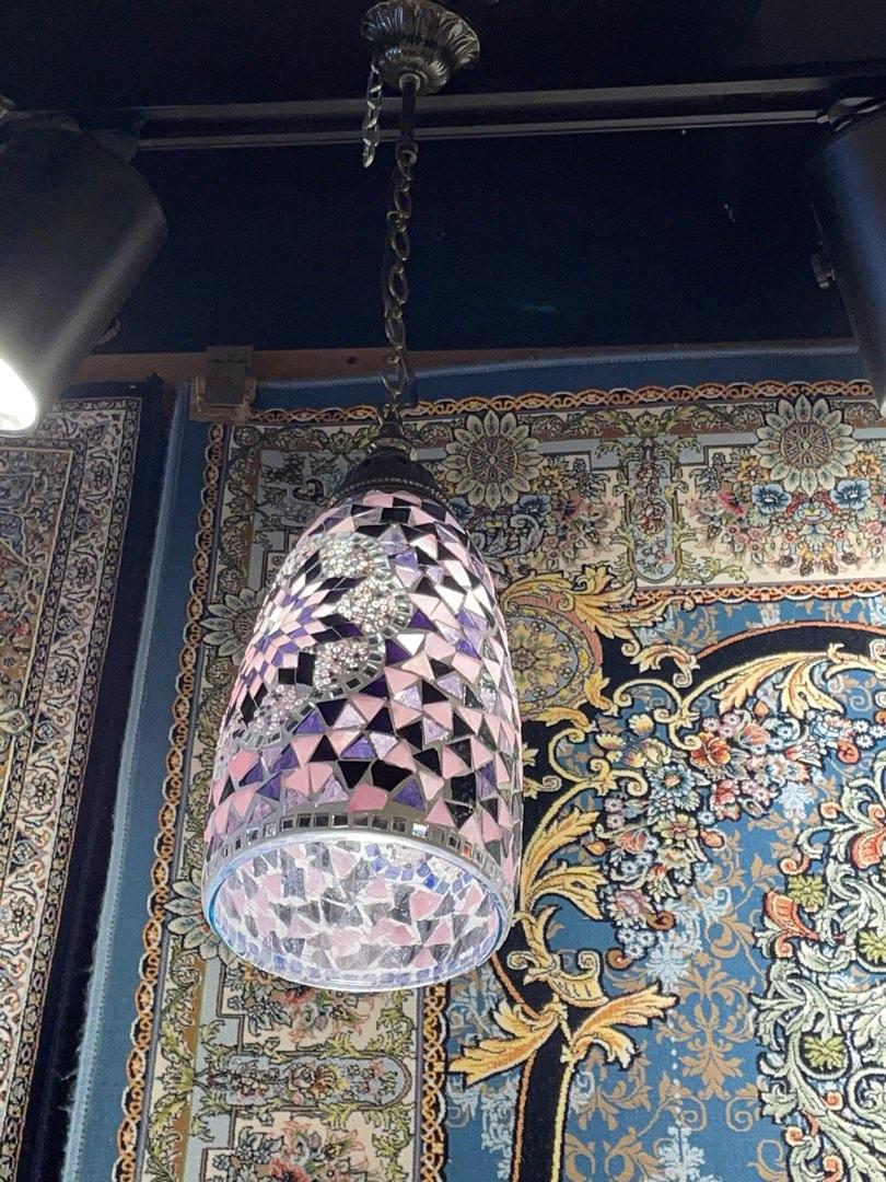 ️sale ️Turkish mosaic ceiling light, Furniture & Home Living, Lighting ...