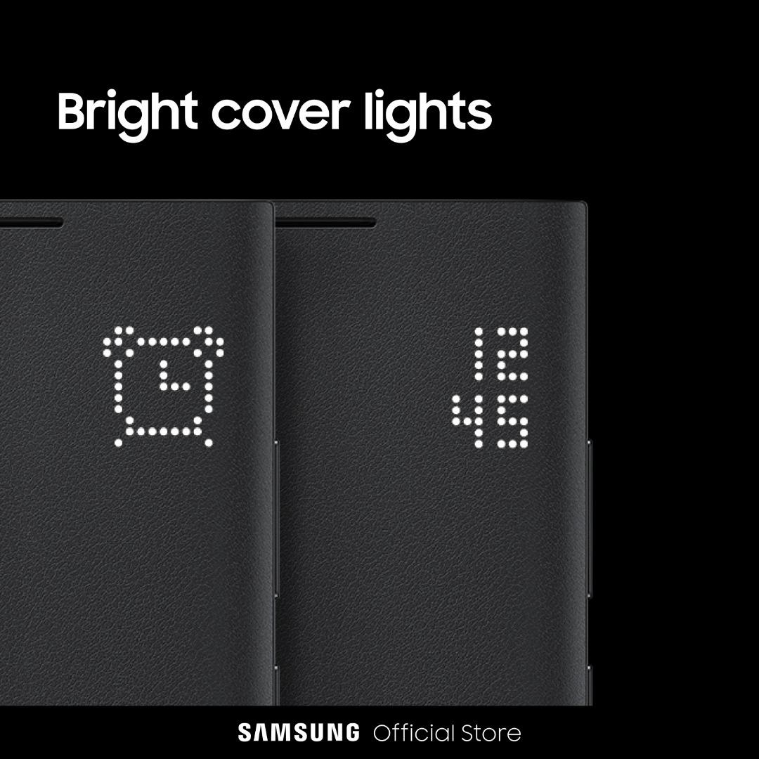 Samsung S22 Ultra Smart LED View Cover - Black, Mobile Phones & Gadgets ...
