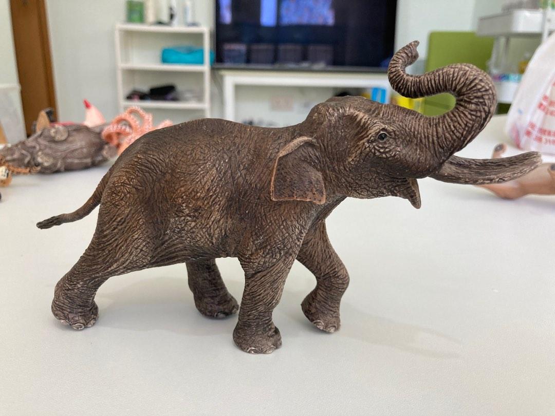 Schleich Elephant, 興趣及遊戲, 玩具 & 遊戲類 - Carousell