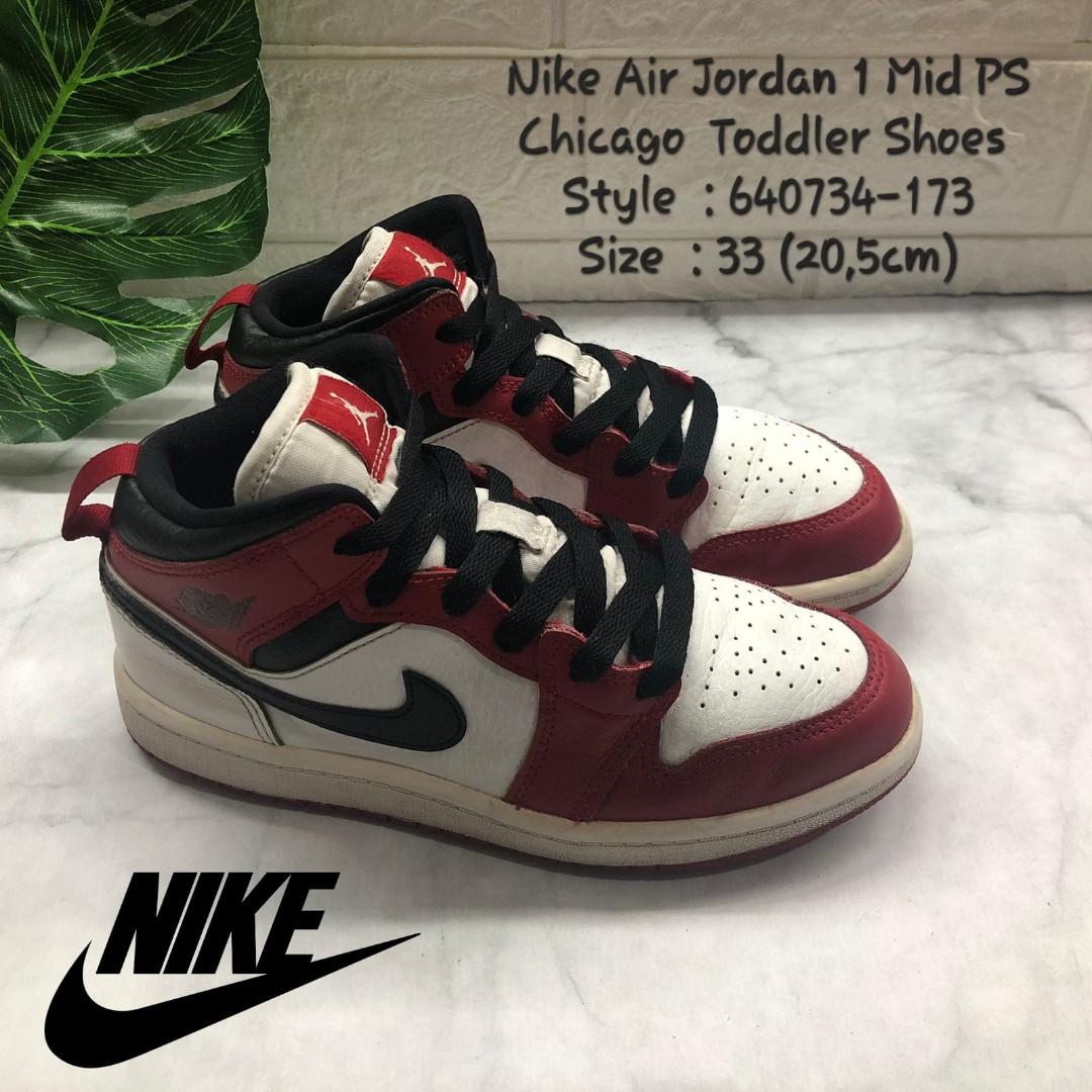 SEPATU ANAK nike Air jordan 1 mid ps Sneakers size 33, Bayi & Anak ...