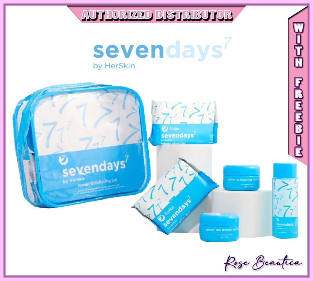 Seven Days Power Exfoliating Set by Her Skin, Beauty & Personal Care ...