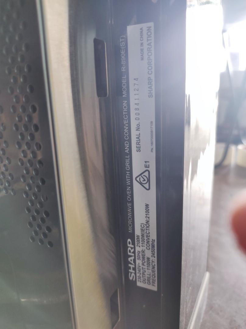 Sharp inverter Microwave Oven, TV & Home Appliances, Kitchen Appliances ...