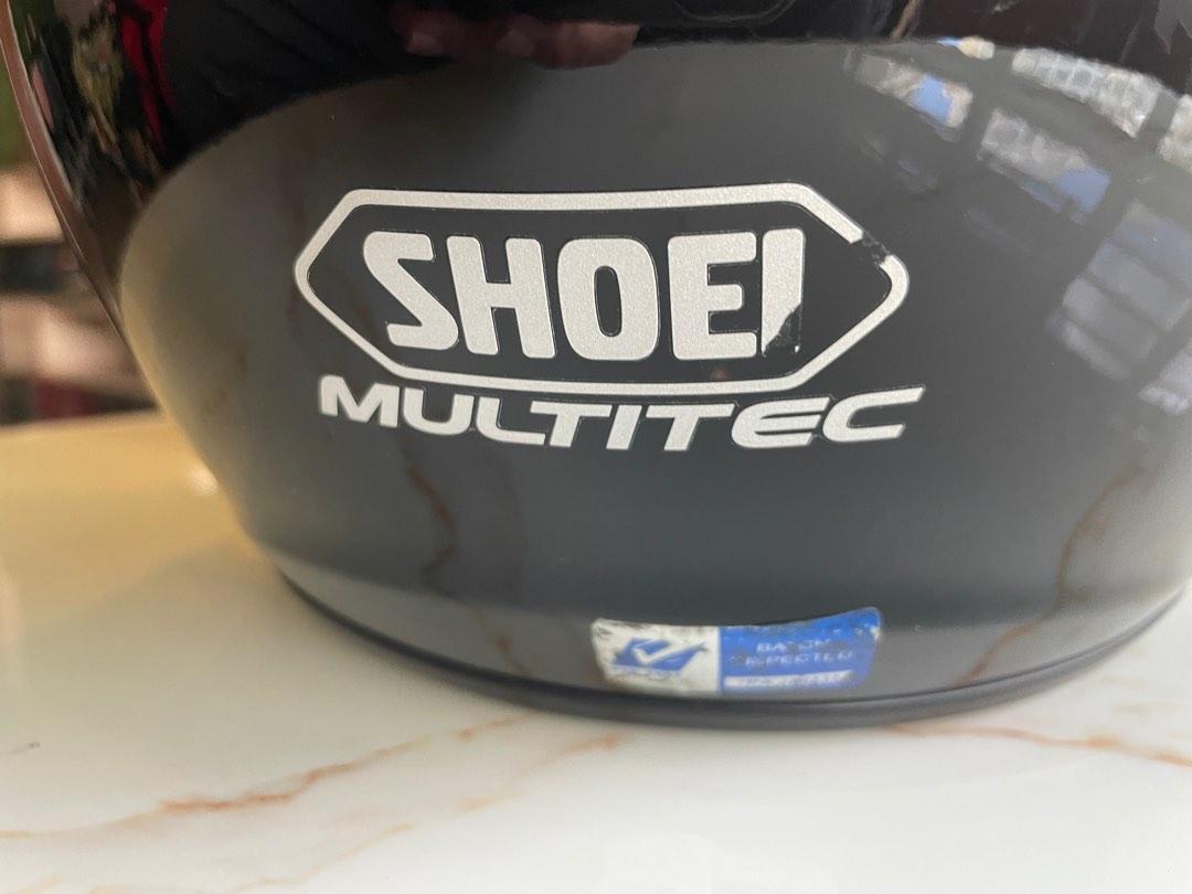 Shoei multitec, Motorcycles, Motorcycle Apparel on Carousell