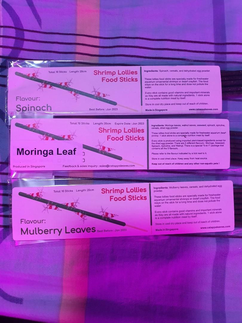 Shrimp lolli food, Pet Supplies, Pet Food on Carousell