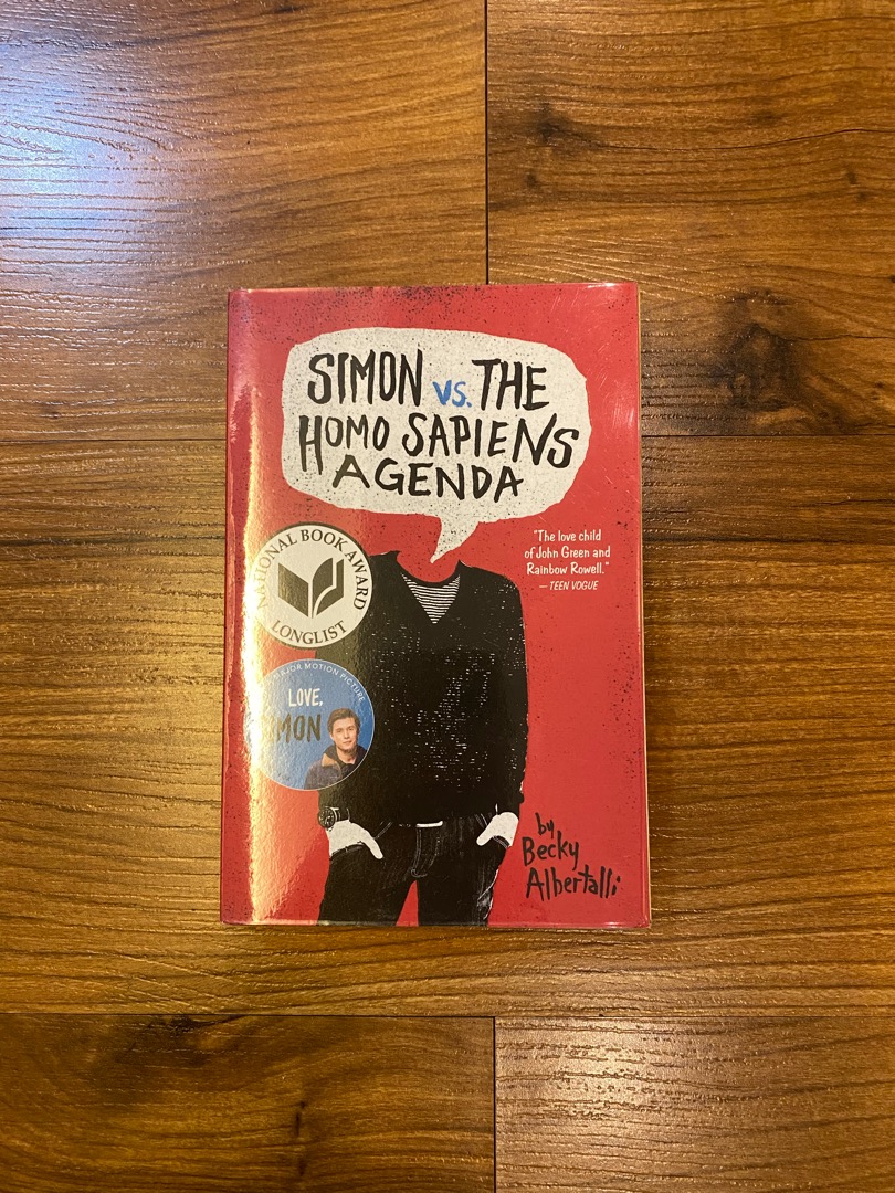 Simon vs The Homo Sapiens Agenda - Preloved Book, Hobbies & Toys, Books ...