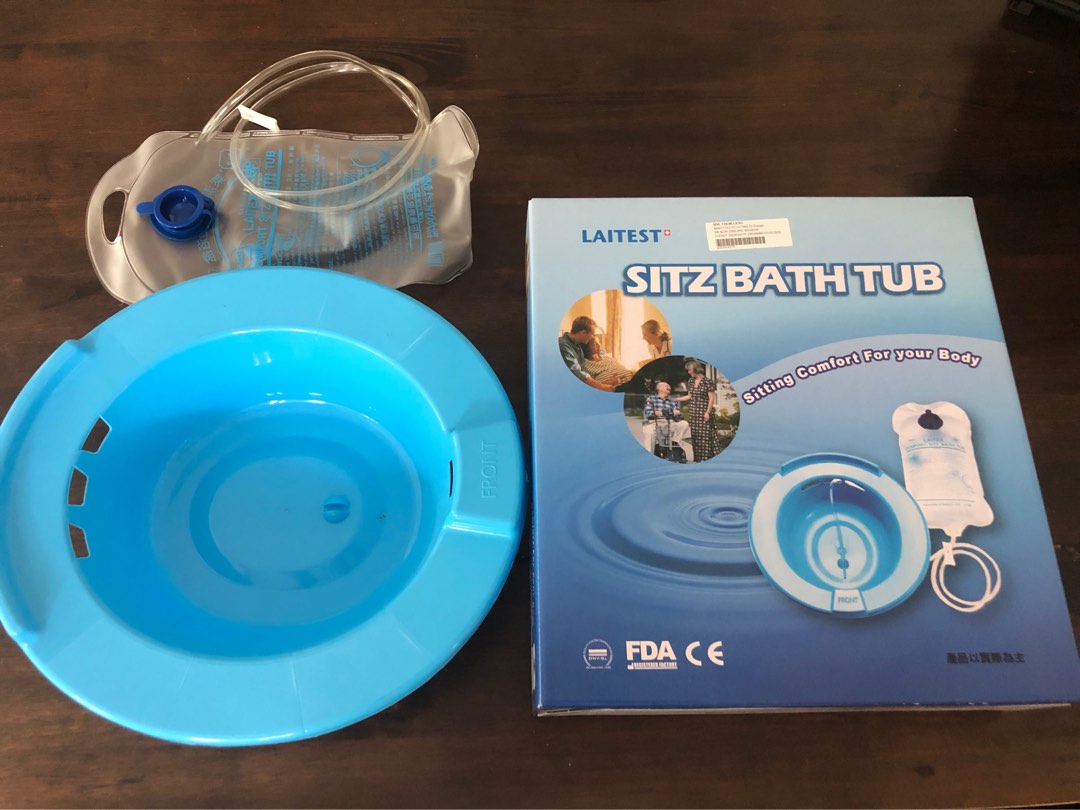 Sitz Bath Tub, Health & Nutrition, Medical Supplies & Tools on Carousell