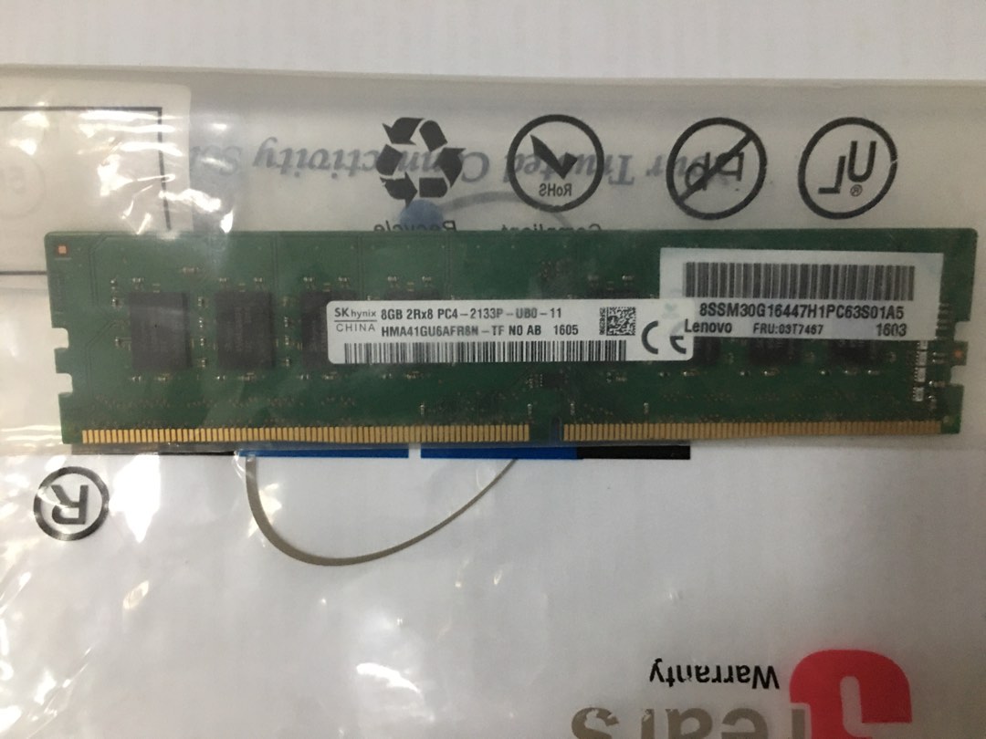 SK Hynix 8GB 2Rx8 PC4 desktop ram, Computers & Tech, Parts ...