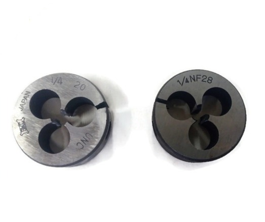 SKC Round Die 1/4 NF28 or 1/4 NC20 Made in Japan, Furniture & Home Living, Home Improvement ...