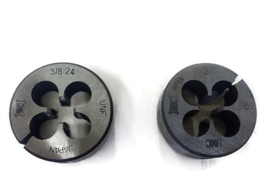 SKC Round Die 3/8 NF24 or 3/8 NC16 Made in Japan, Furniture & Home Living, Home Improvement ...
