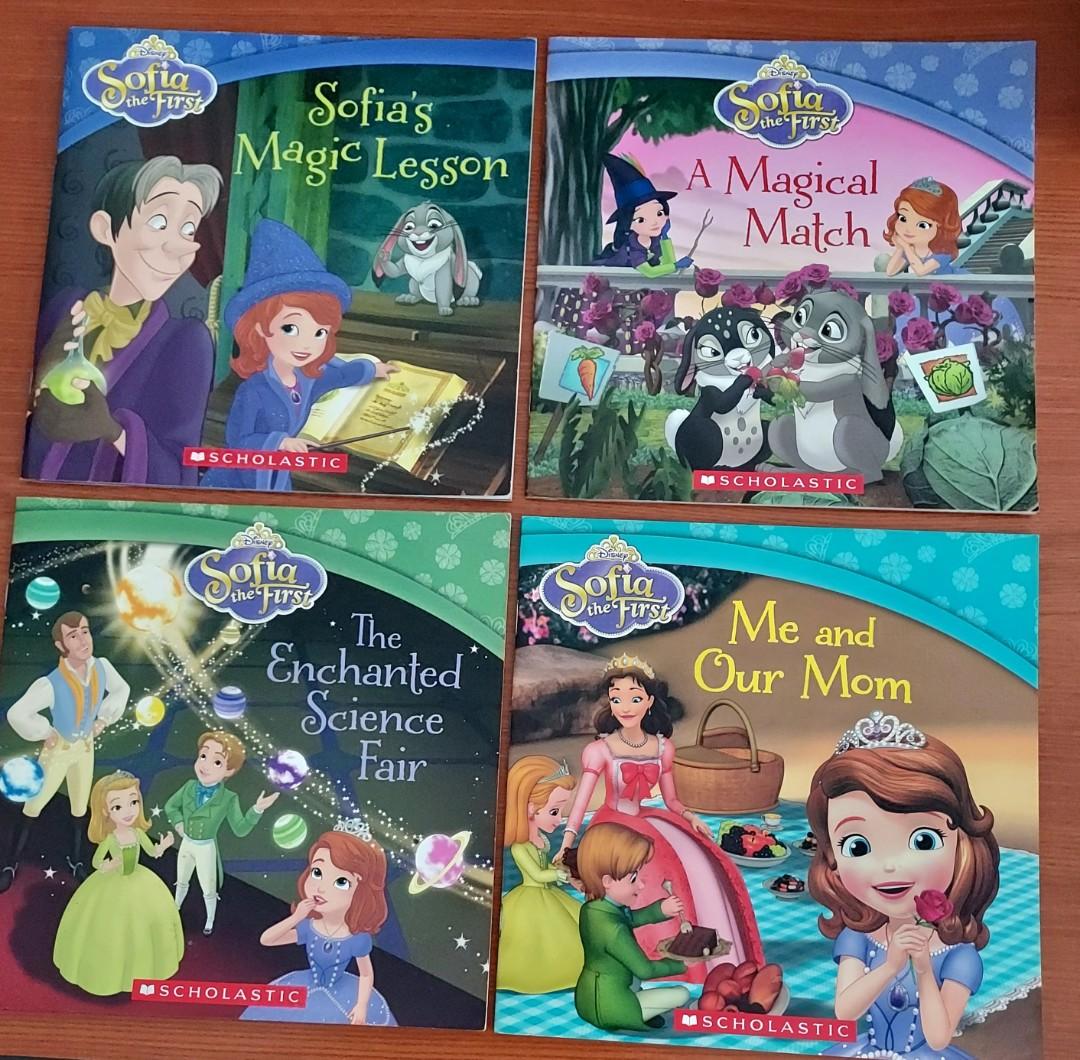Sofia the first story books (4 books), Hobbies & Toys, Books ...