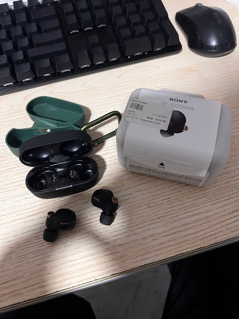 Sony WF-1000XM4, Audio, Earphones on Carousell