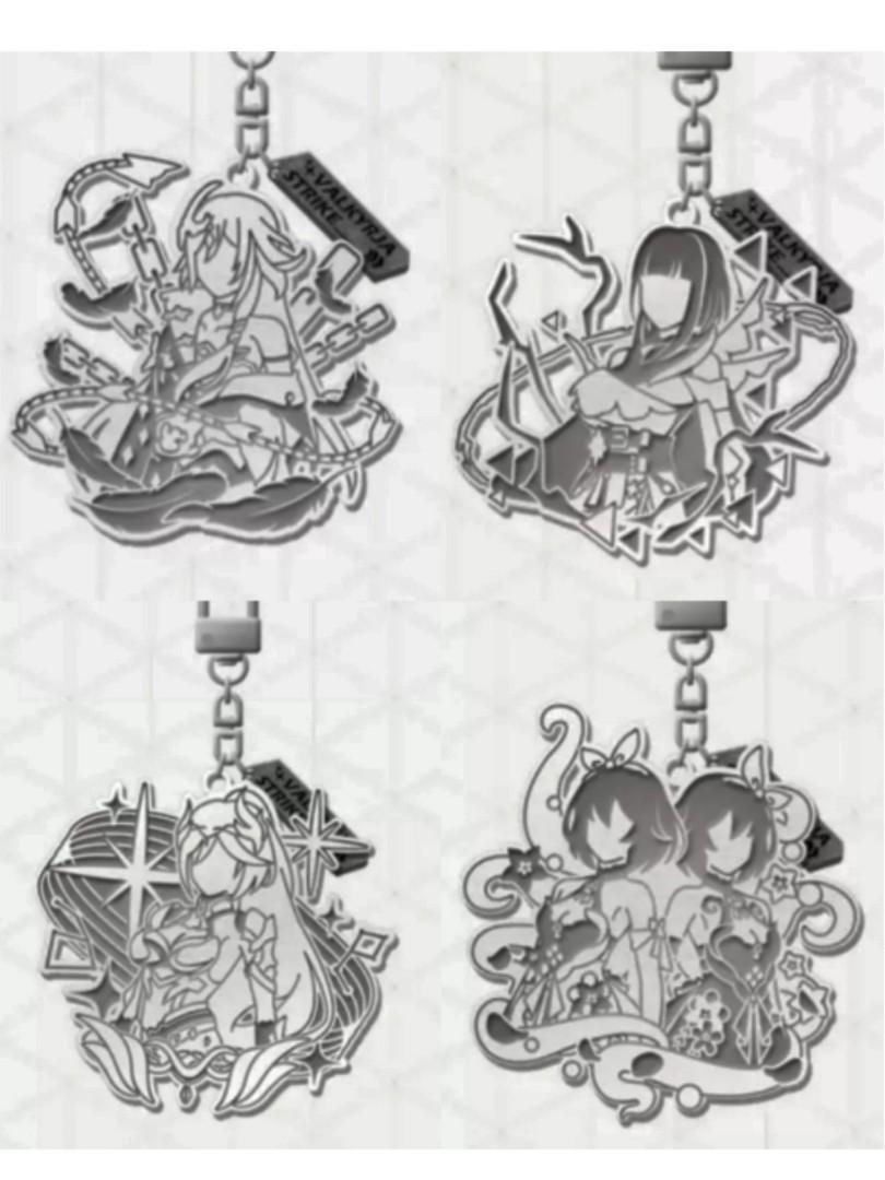 (split) honkai impact 3rd metal keychains series 2, Hobbies & Toys ...