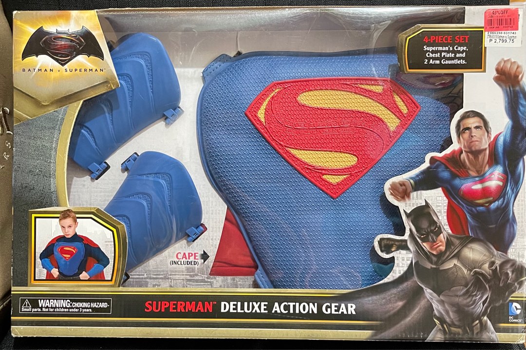 Superman Action Gear, Hobbies & Toys, Toys & Games on Carousell