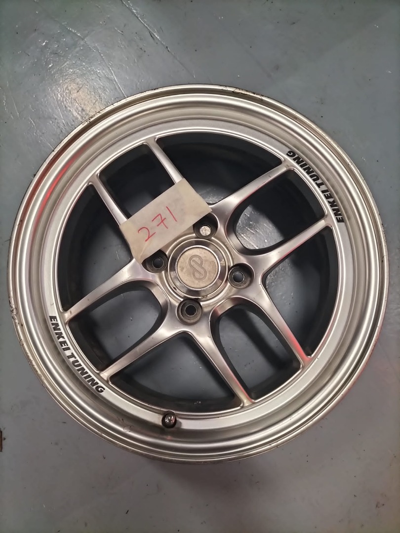 Suzuki Enkei Rim Set, Car Accessories, Tyres & Rims on Carousell