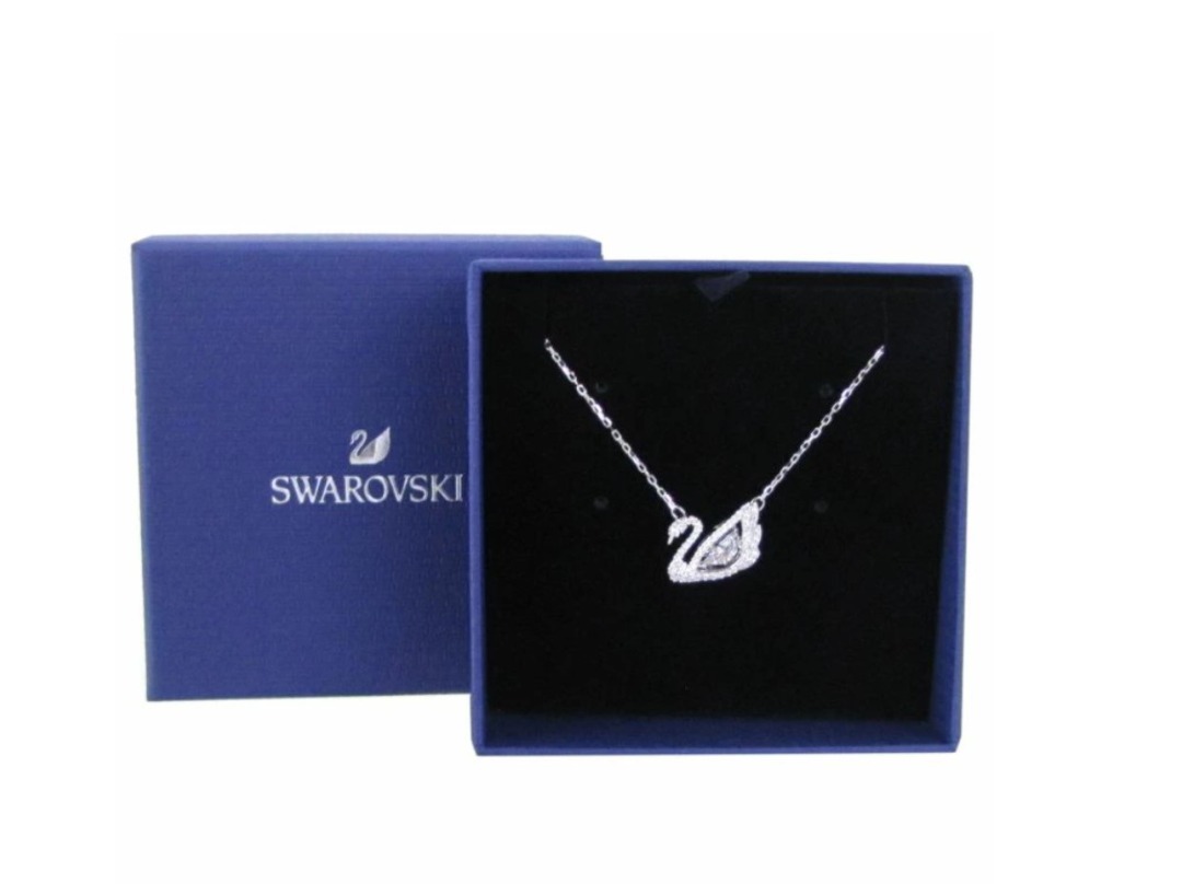 Swarovski Dancing Swan Necklace 天鵝項鏈 產品號碼: 5514421, 女裝, 飾物及配件, 頸鍊 ...