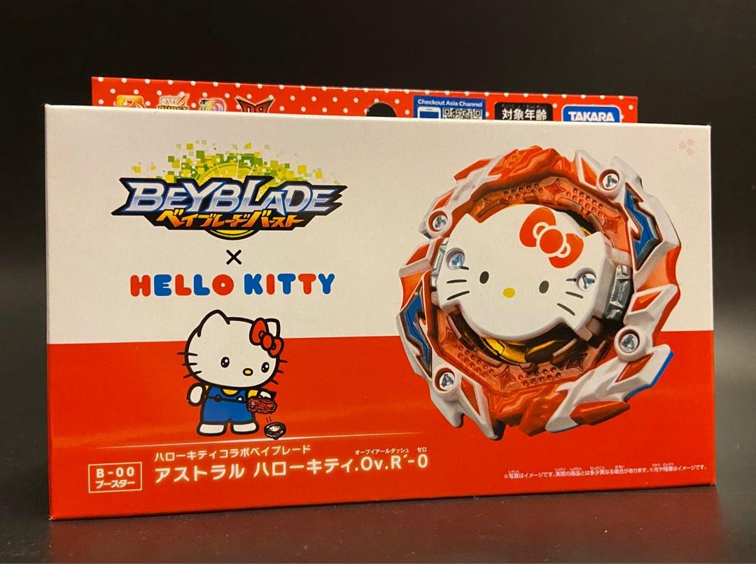 TAKARA TOMY 爆旋陀螺 - BEYBLADE X HELLO KITTY - ASTRAL HELLO KITTY.Ov.R’-0 ...