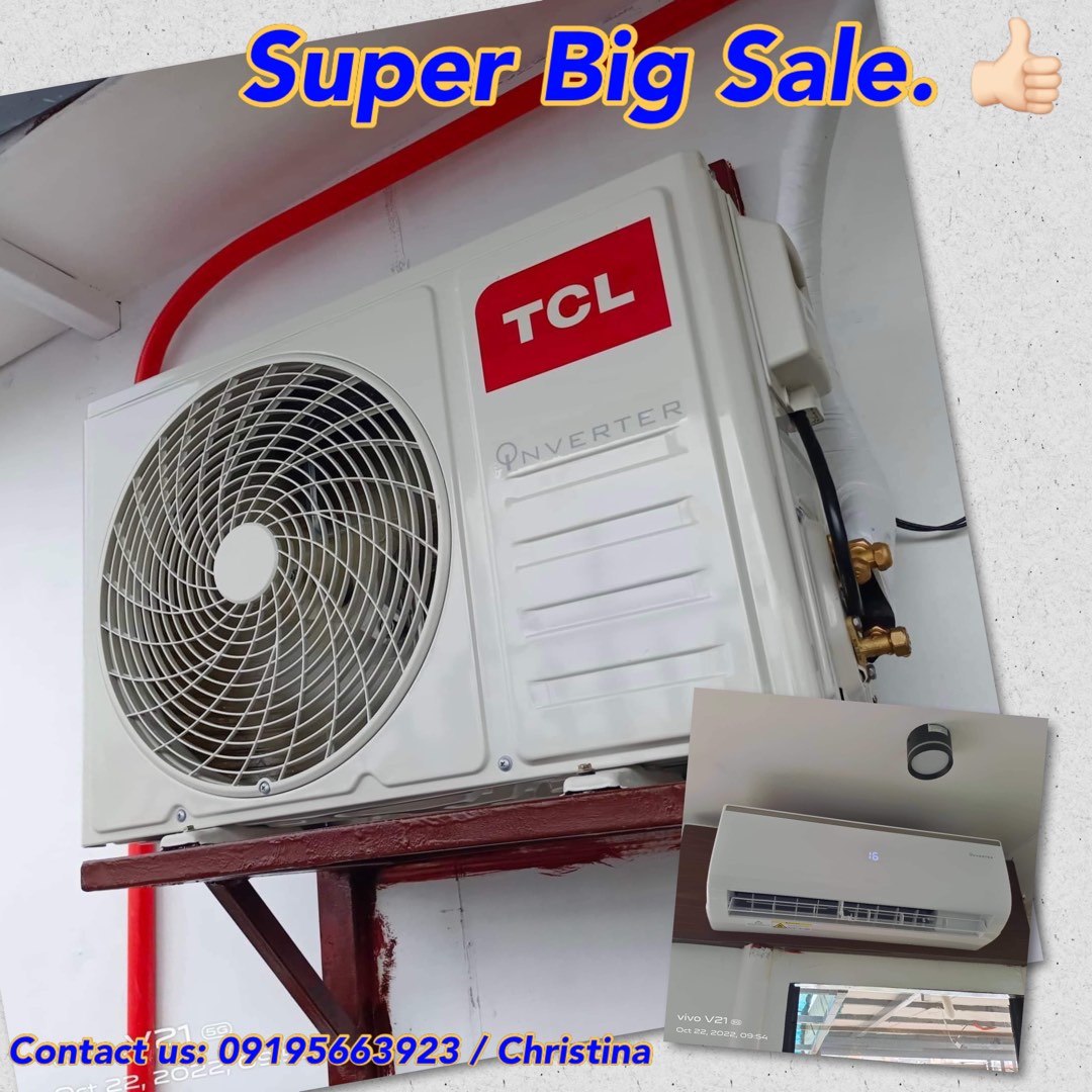 Tcl Aircon Split Type Inverter Tv And Home Appliances Air