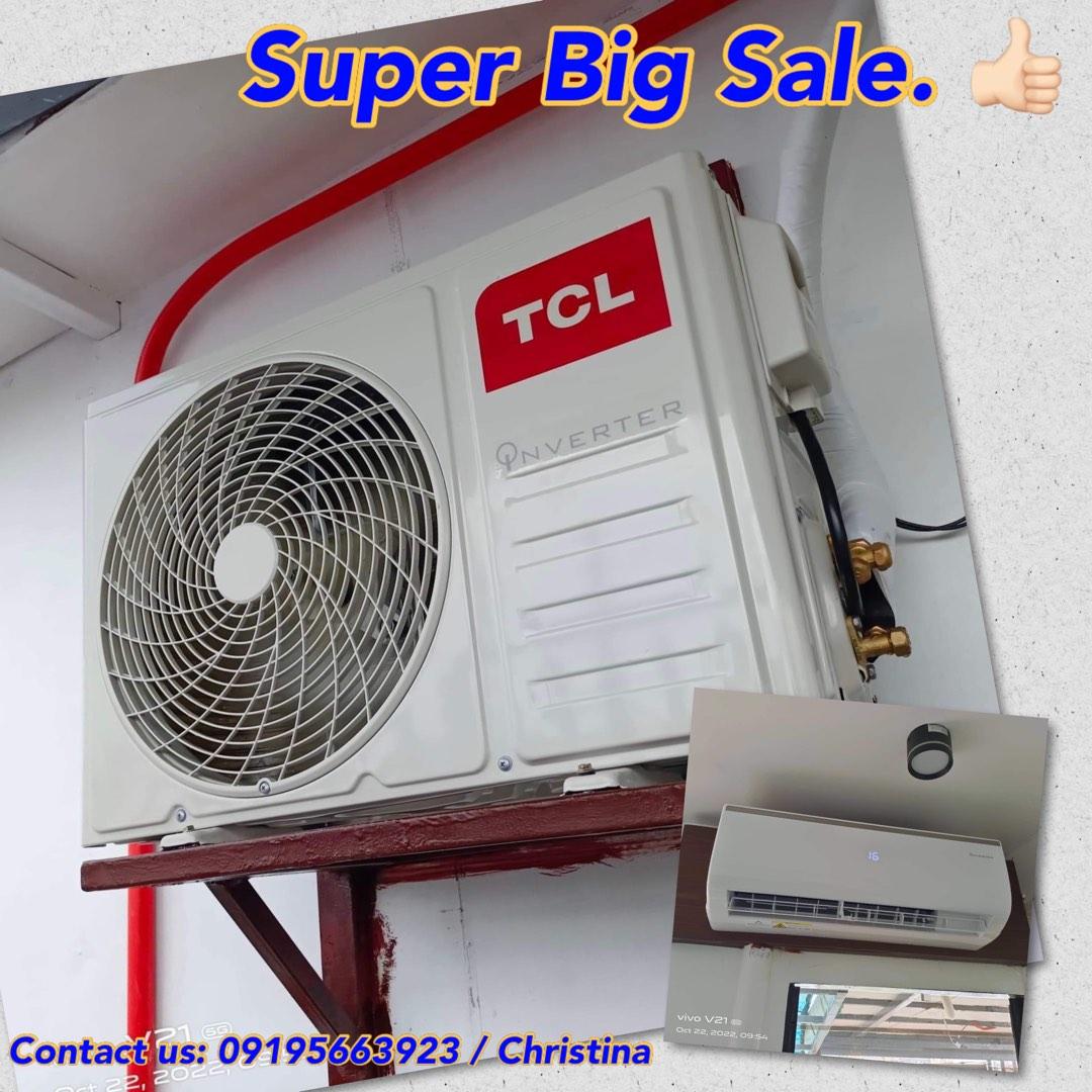 TCL - Aircon Split Type Inverter, TV & Home Appliances, Air ...