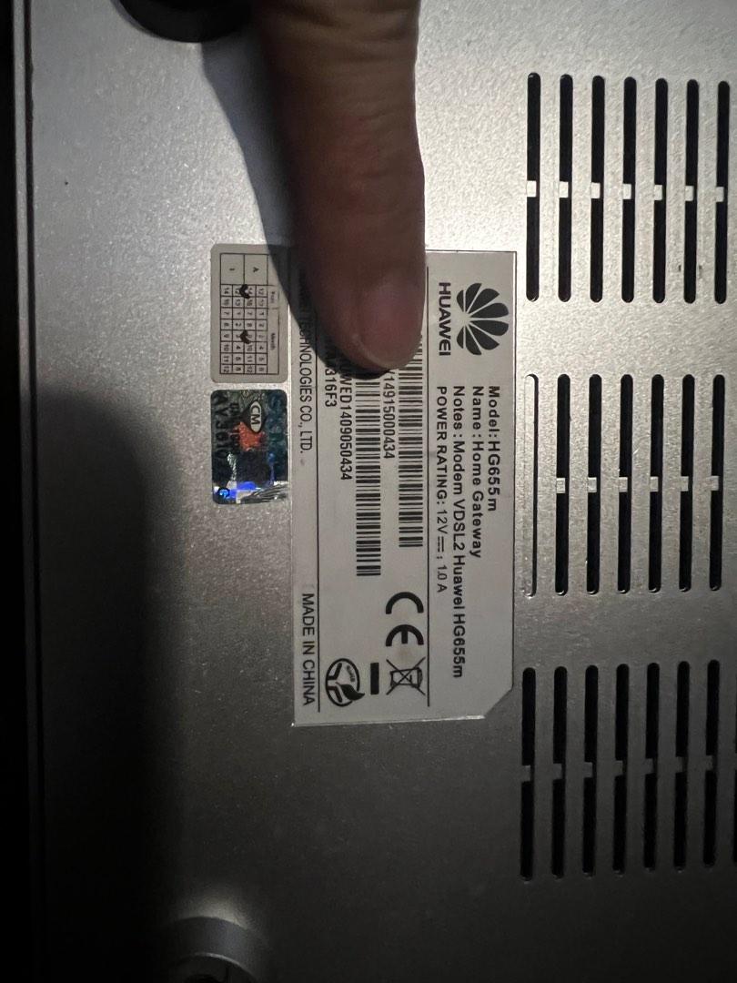 TM Unifi Modem - Huawei HG655m, Mobile Phones & Gadgets, Other Gadgets ...