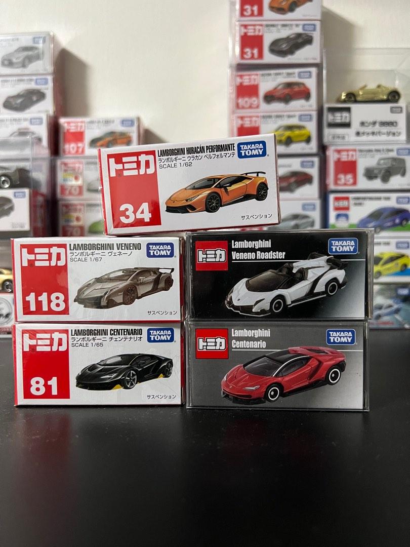 Tomica Lambo Lot price reduced, Hobbies & Toys, Toys & Games on Carousell