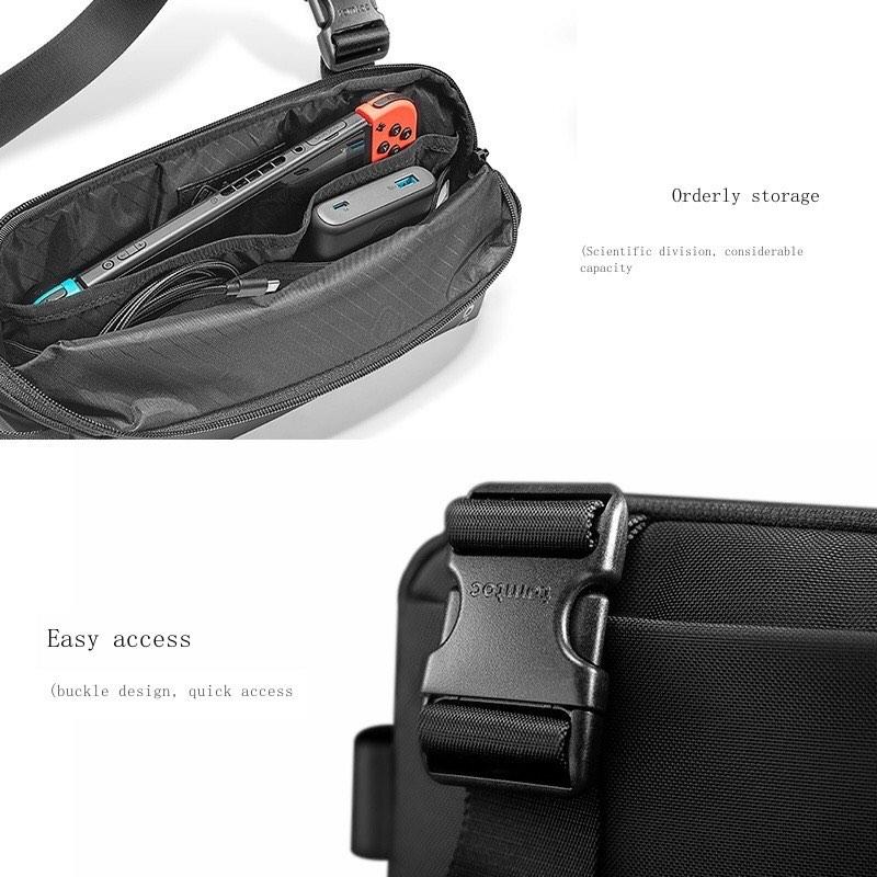 Tomtoc Sling Bag, Men's Fashion, Bags, Belt bags, Clutches and Pouches ...