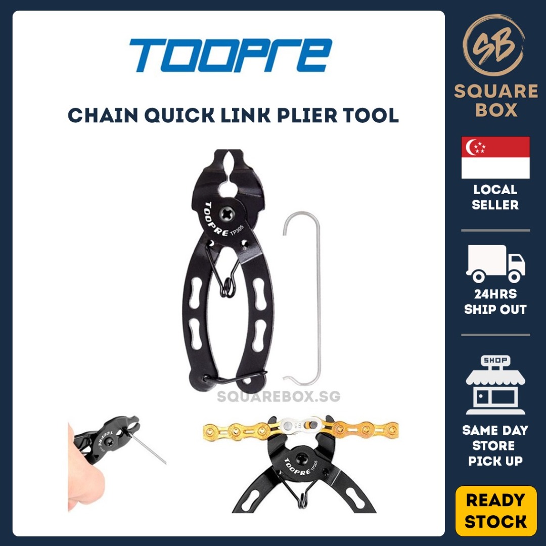 TOOPRE Bicycle Chain Quick Link Plier Tool Link Remover Connector ...
