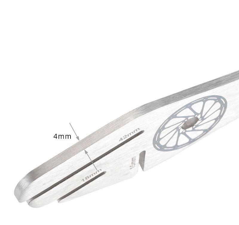 TOOPRE Bicycle Disc Brake Rotor Alignment Truing Tool Adjustment Wrench ...