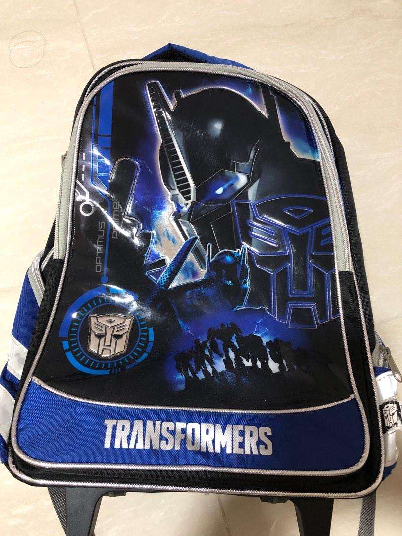 Transformers Large School bag roller, laptop, Men's Fashion, Bags ...
