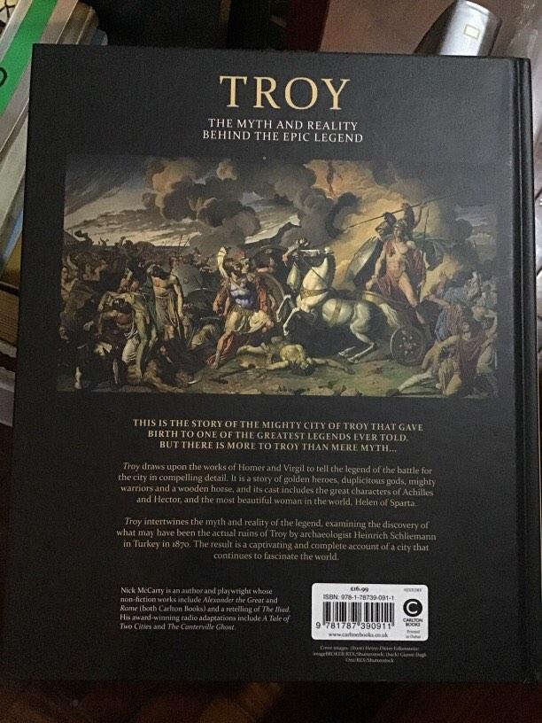 TROY The Myth and Reality Behind the Epic Legend by Nick McCarty ...