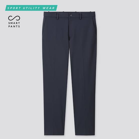 Uniqlo EZY Ankle Pants (Ultra Stretch/Dry-EX), Men's Fashion, Bottoms, Trousers on Carousell